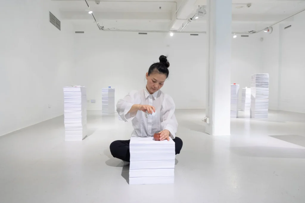 Performance | Jingwei Bu, The Little Machine - Melbourne Art Fair